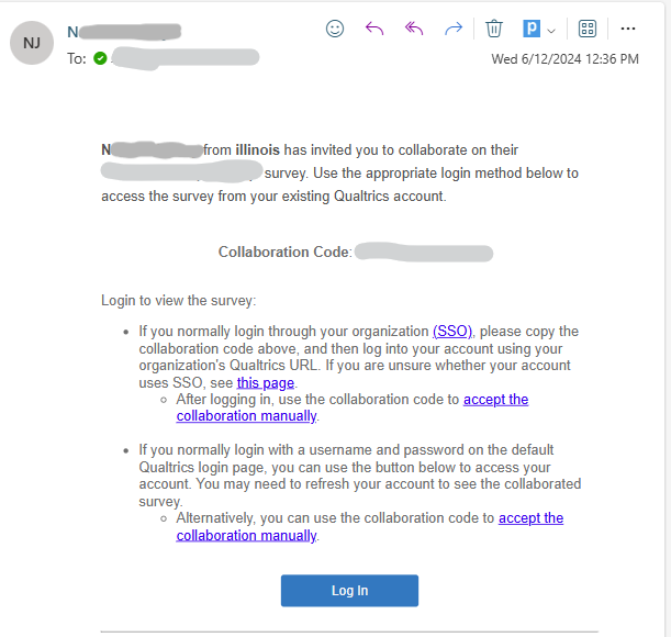Illinois Qualtrics Guide - 13 Collaboration and Groups
